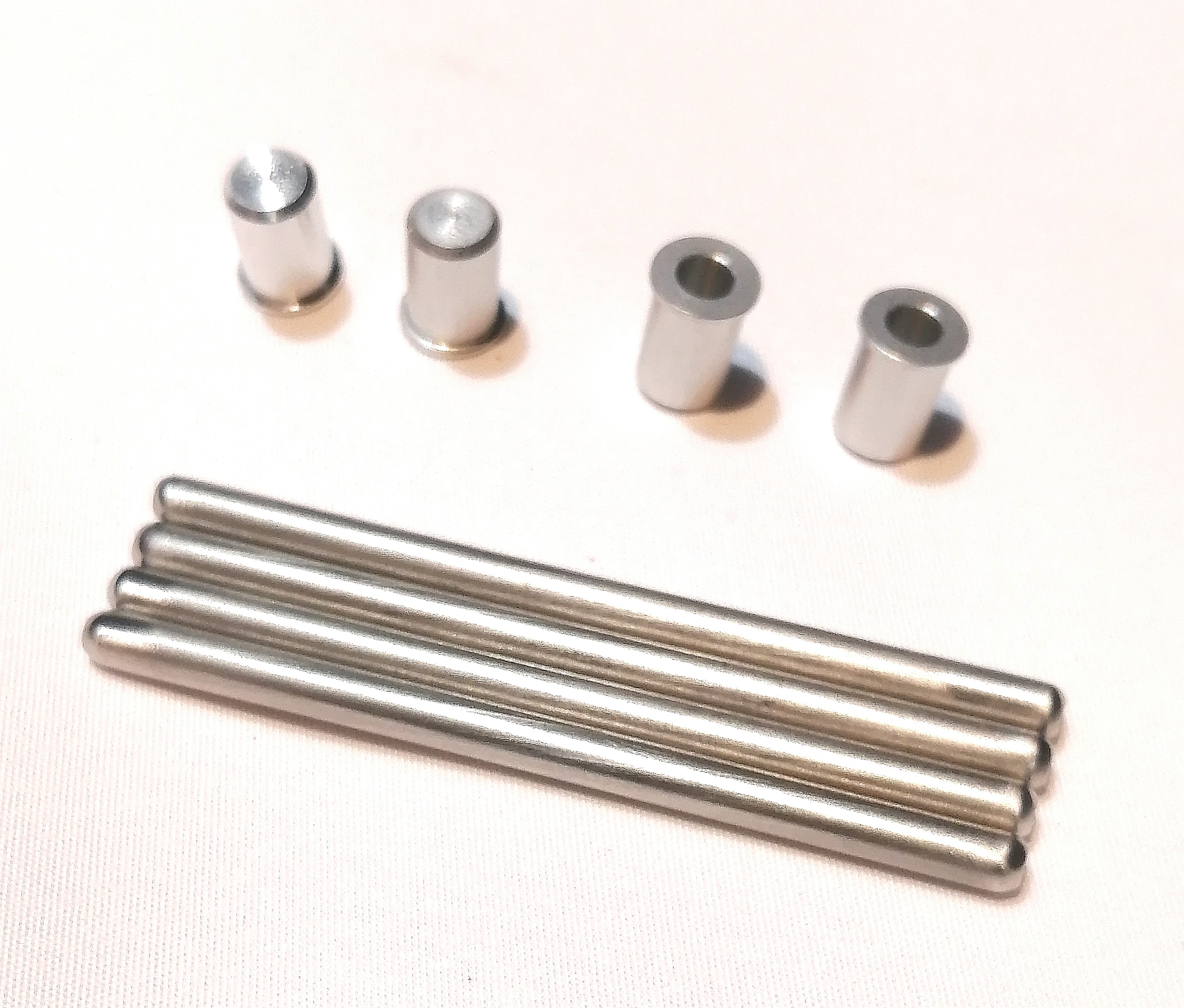 Suspension Pin 48mm ＆ ChangeCollar Φ3 TT-02 TT-01 BT-01 - Metal-Garage